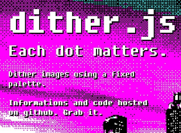 Javascript To Pixelate Images Using A Fixed Palette - ditherjs | CSS Script