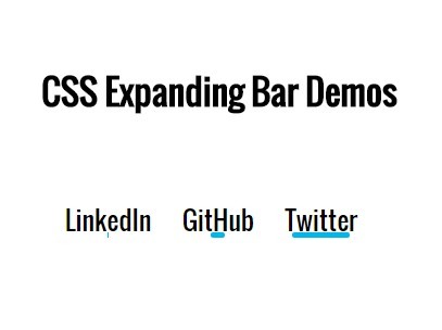 Pure CSS Expanding Link Underlines | CSS Script