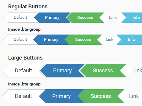 CSS3 Arrow Buttons For Bootstrap | CSS Script