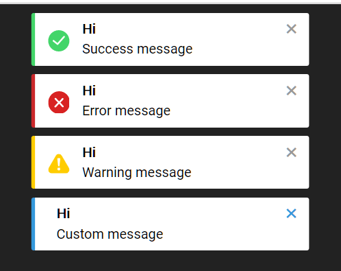 Pretty Clean Toast Notification Plugin - jtoast.js | CSS Script