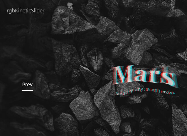 Touch-enabled Carousel With RGB Split And Liquid Distortion Effects - rgbKineticSlider | CSS Script