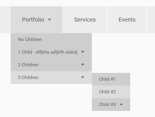 Css Only Multi Level Nested Dropdown Navigation Menu Css Script 2137