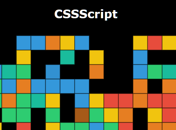 Animated Pixel Background In JavaScript - Pixel Banner | CSS Script