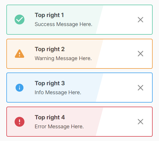 Modern Toast Popup JavaScript Library - EggyJS | CSS Script