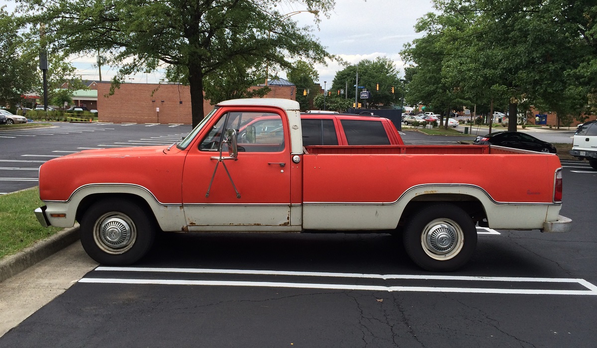 CC Capsule: 1972 Dodge D200 – The Fuselage Pickup | Curbside Classic