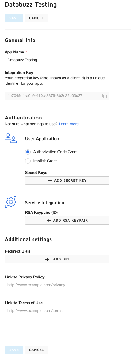 fmESignature Link (DocuSign Edition) Getting Started Guide - Databuzz Knowledge Base