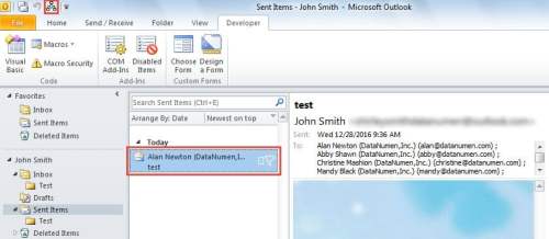 How To Quickly Create A Contact Group From The Recipient List Of An Email With Outlook Vba