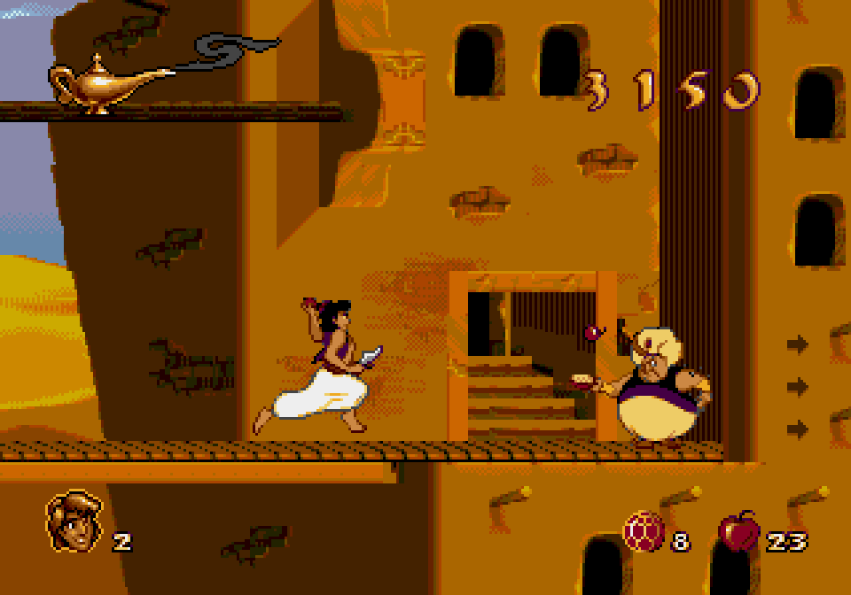 Disneys aladdin sega final battle - maqwiz