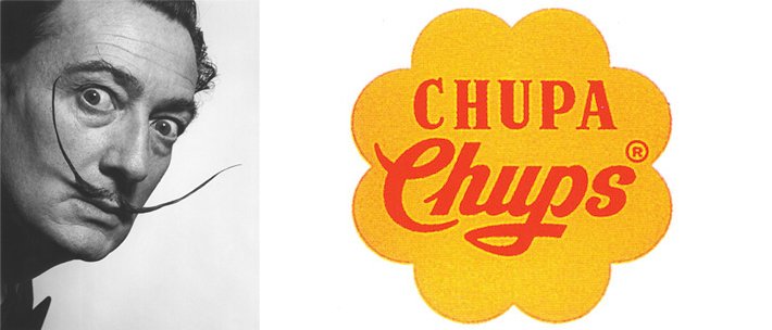 Logo Chupa Chups (1969), Salvador Dalì | Design Playground