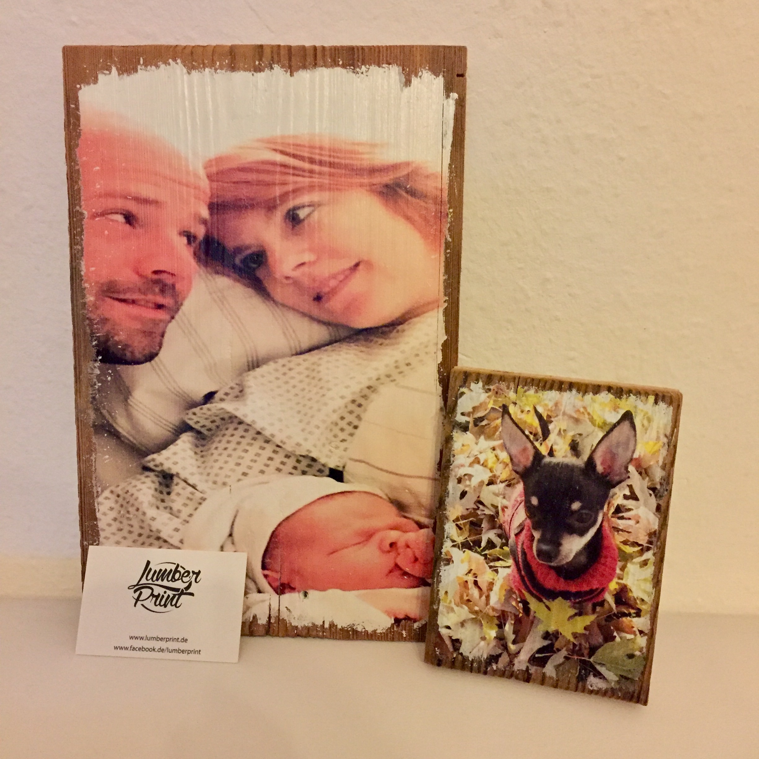 Lumberprint - Gewinne Dein Bild auf historischem Holz - Geschenkidee ...