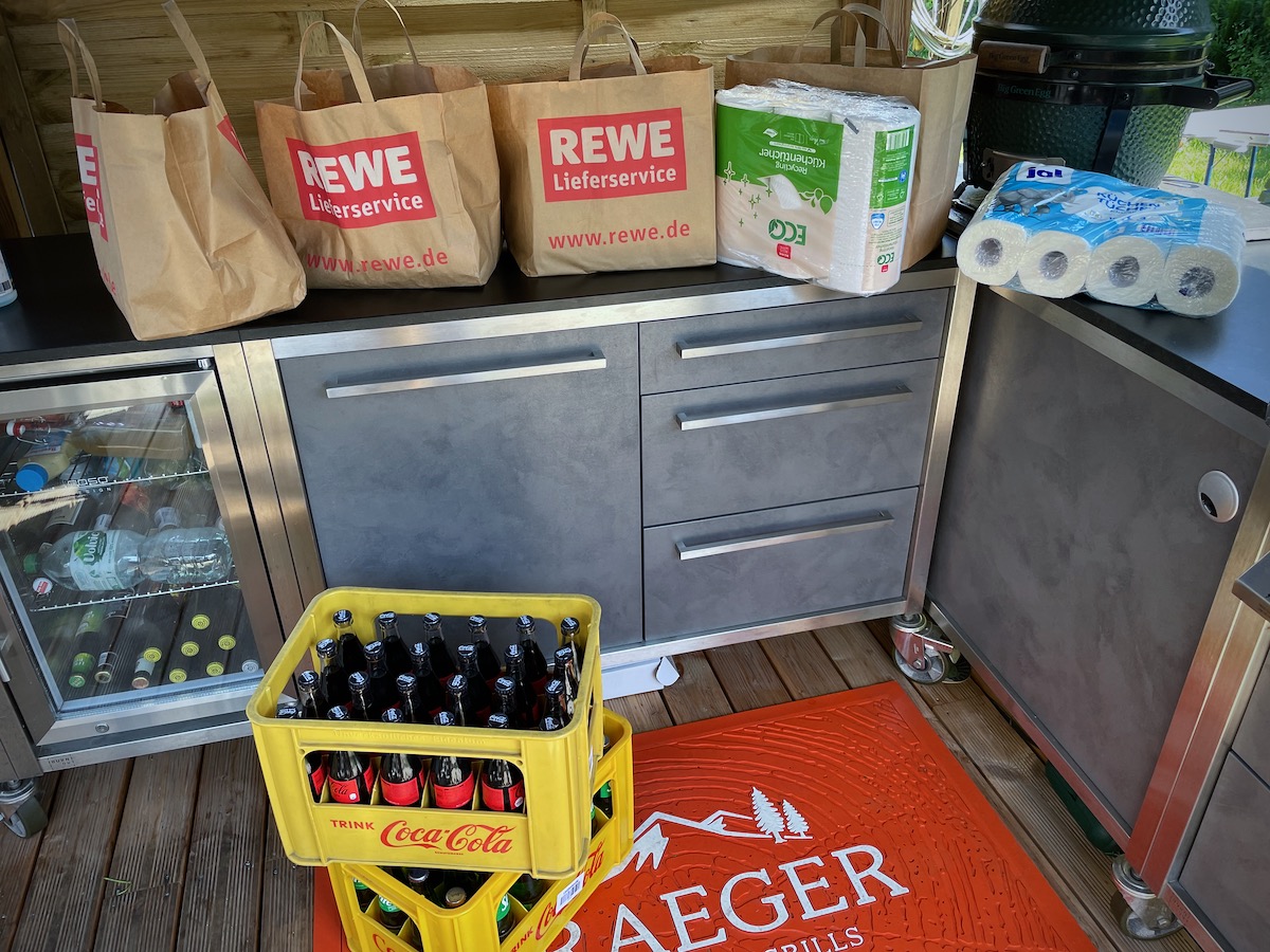 Livegrillen mit dem REWE Lieferservice - DonCaruso BBQ