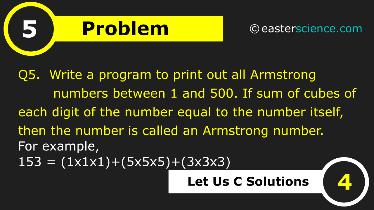Q5 Write A Program To Print Out All Armstrong Numbers Between 1 And 500 q5-write-a-program-to-print-out-all-armstrong-numbers-between-1-and-500
