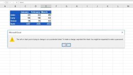 Unprotect A Worksheets In Excel