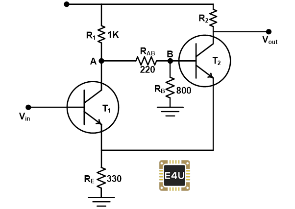 Schmitt Trigger Circuit Design Using Transistor 4914