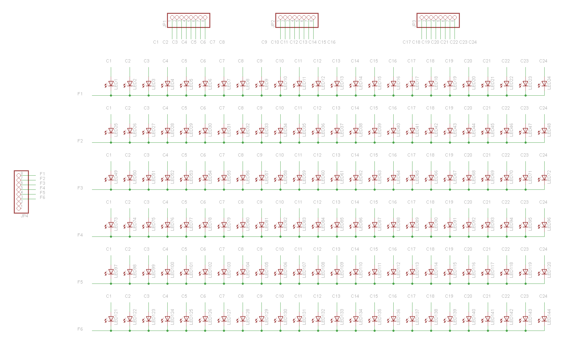 led matrix circuit diagram - Circuit Diagram