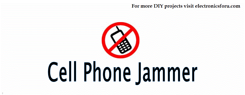 Mobile Phone Jammer Circuit Using Arduino