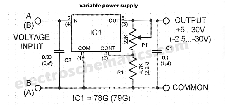 How To Make A Dc Power Supply Variable » Wiring Work