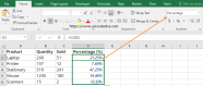 Awasome How To Make Excel Automatically Calculate Percentage Ideas 