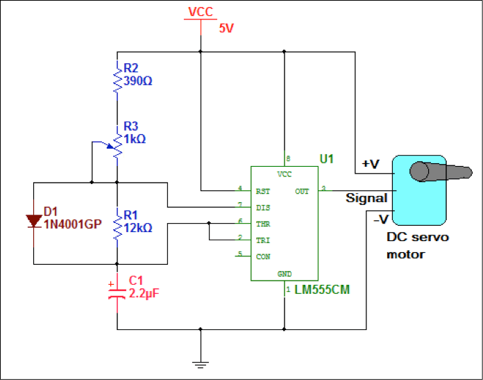 Servo Motor Control Circuit Diagram » Wiring Diagram & Schematic