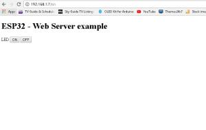 A basic ESP32 Web server example | ESP32 Learning