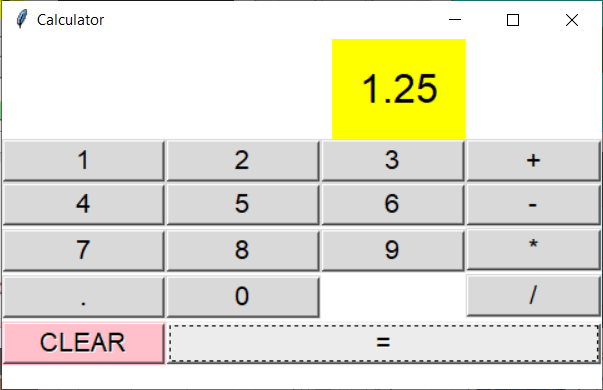 How to make a calculator in Python using Tkinter module – EXASUB