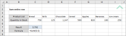 The Best How To Sum A Whole Row In Excel Ideas Fresh News