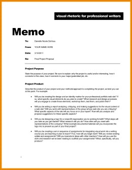 Formal Memo Template Get Free Templates