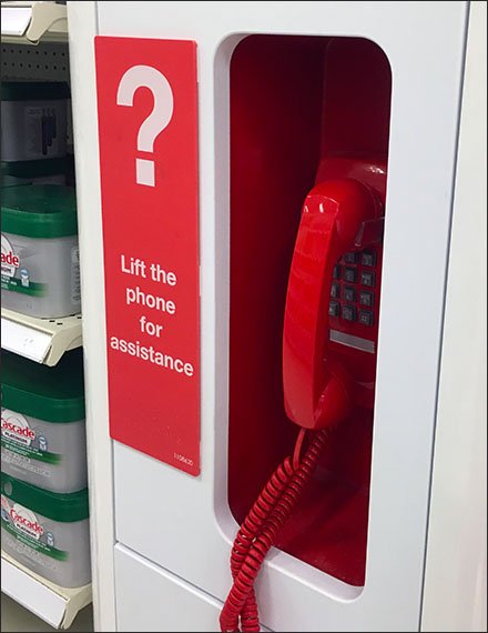 Target Info Center, Price Check, Store Navigation – Fixtures Close Up