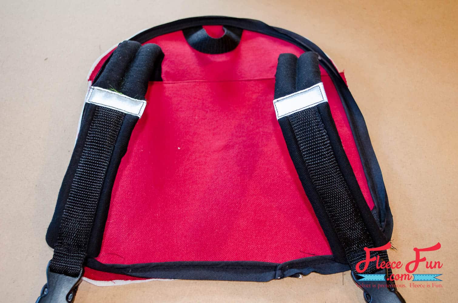 Pokeball Toddler Backpack Tutorial ♥ Fleece Fun