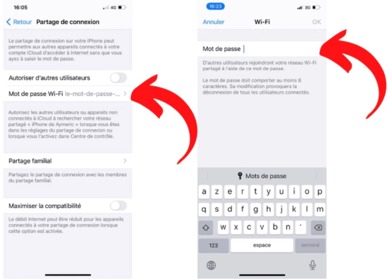 How to share connection on iOS? - Global Happenings