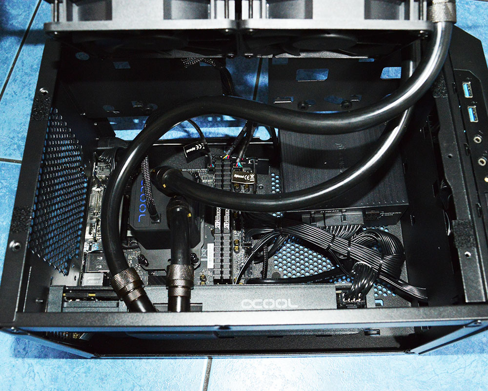 Building AMD Ryzen mini ITX Gaming PC with Alphacool Water Cooling ...