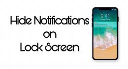How To Hide Notifications On The Lock Screen IPhone iOS 13 