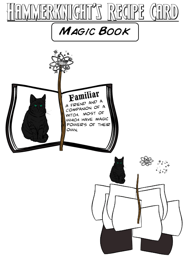 Magic Book recipe | HeroMachine Character Portrait Creator