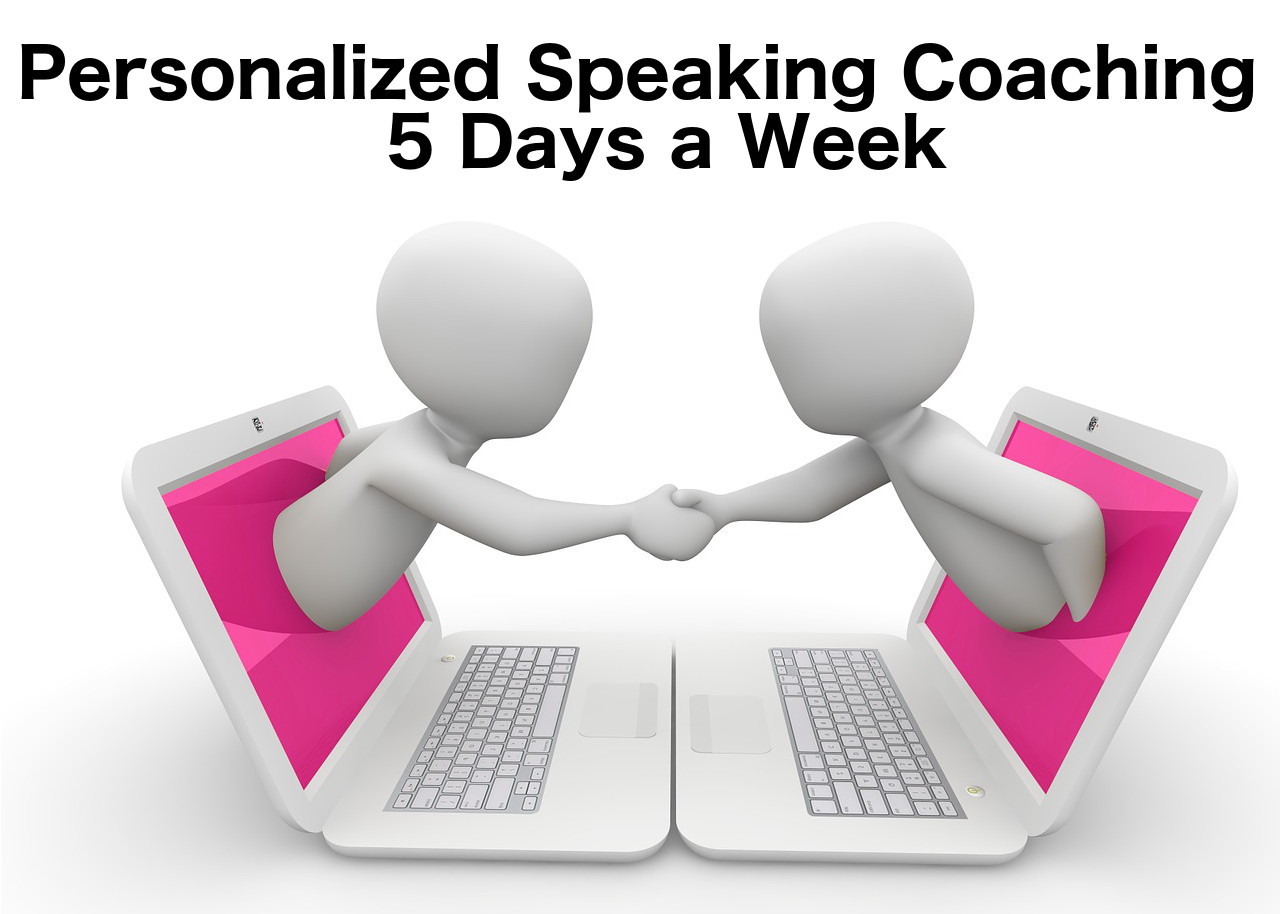 Personalized Speaking Coaching 5 Days a Week – Invite List - Herr Professor