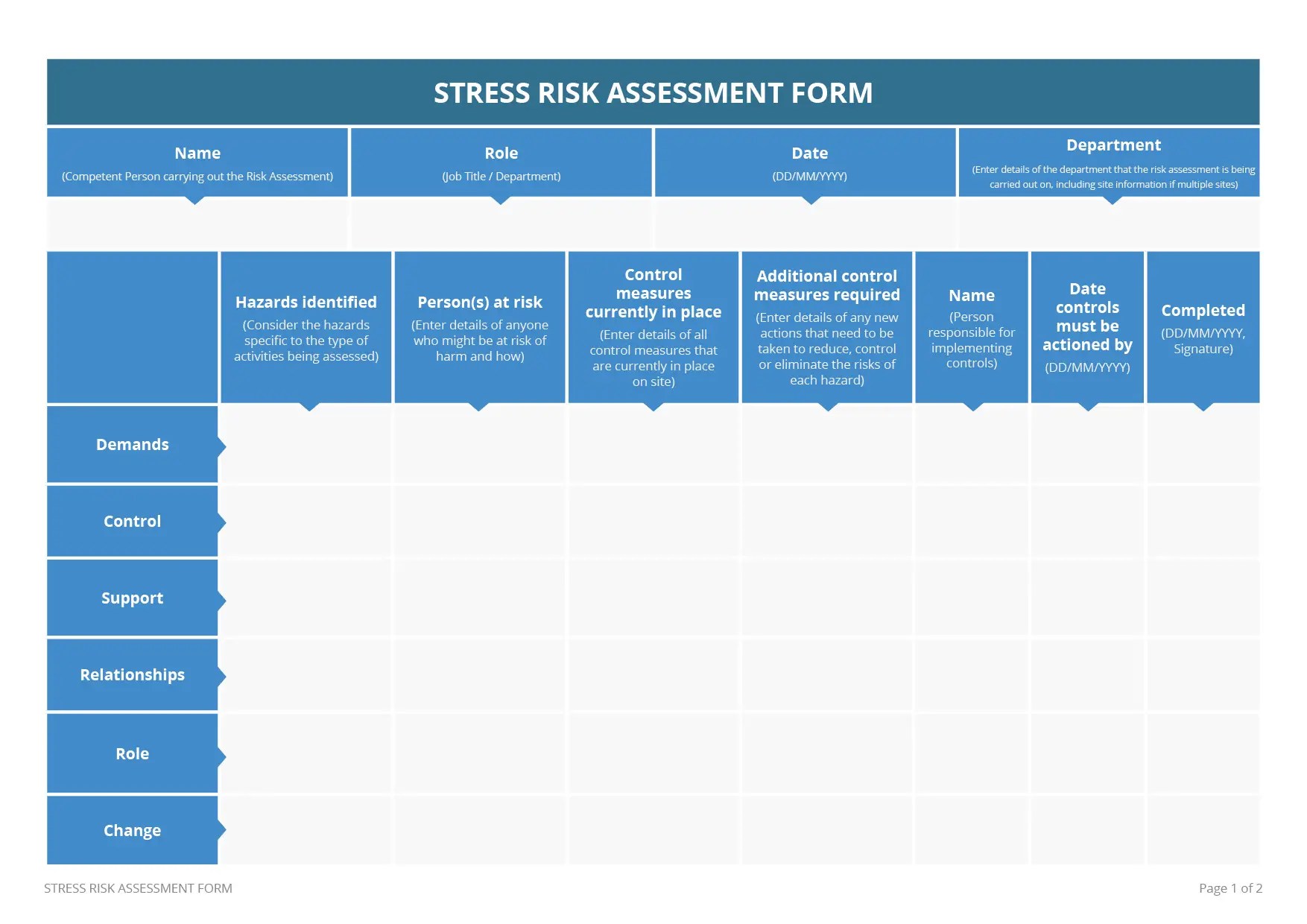 Stress Risk Assessment Template Mastering The Basics For 2023 stress-risk-assessment-template-mastering-the-basics-for-2023