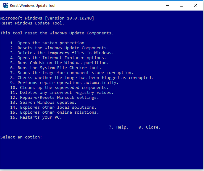 WuReset.zip - Soluciona el problema de falla de actualización de ...