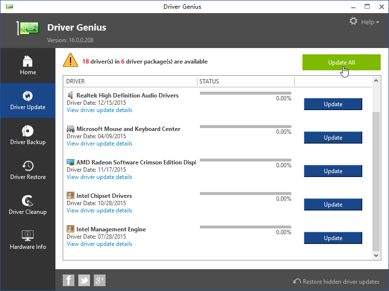 Driver genius pro 1 - paassiam