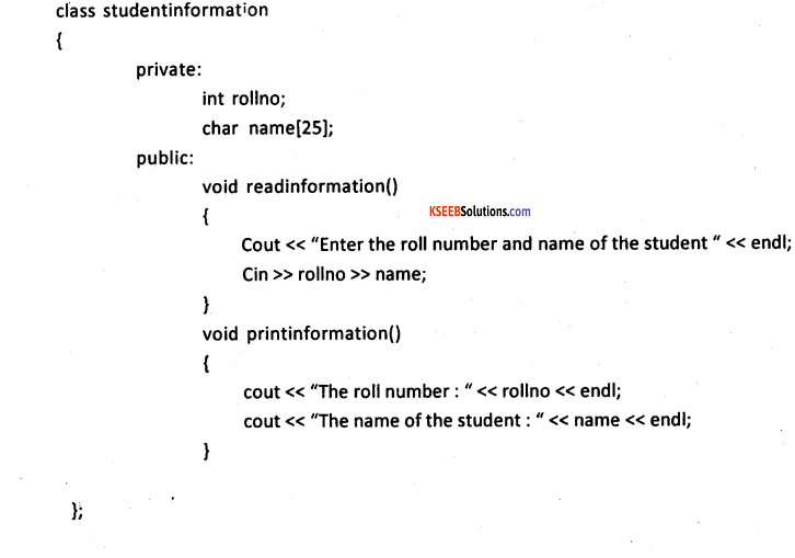 2nd PUC Computer Science Question Bank Chapter 10 Inheritance - KSEEB Solutions