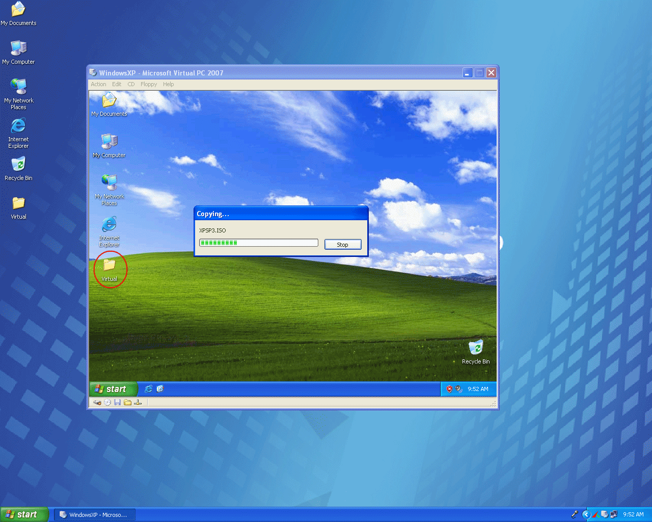 Getting Started with Virtual PC 2007, Part 5: Install VM Additions