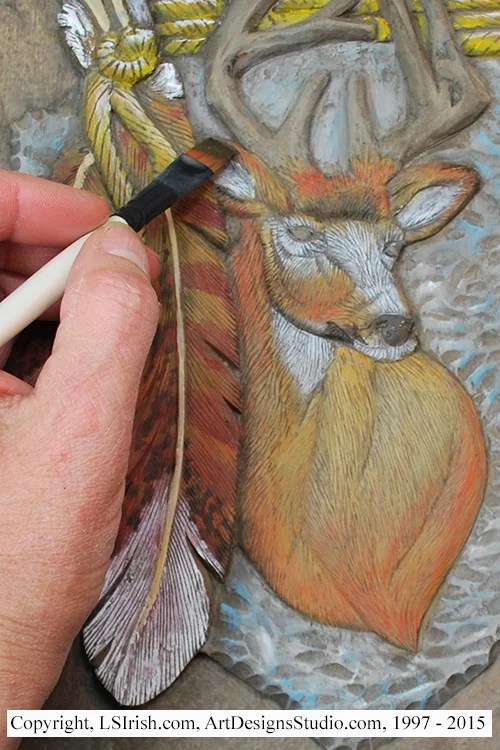 Mule Deer Relief Wood Carving Free Project by Lora Irish, Step by Step ...