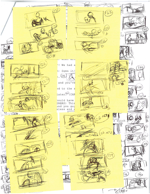 Storyreel work. Prince of Pomona. Storyboarding action is hard. | Luis ...