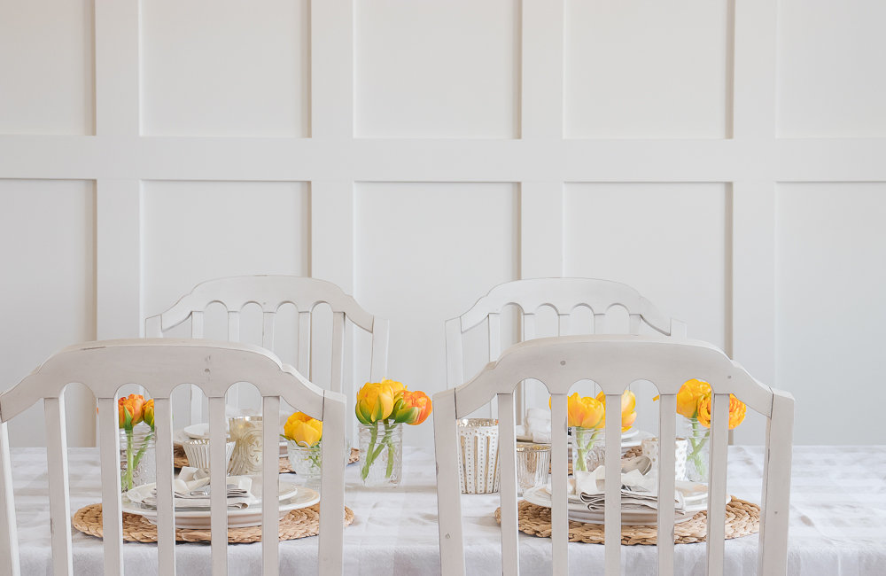 How to Set a Simple Spring Table - Making it in the Mountains