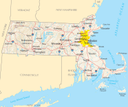 Printable Map Of Massachusetts Printable Word Searches