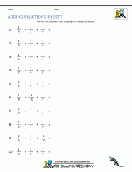 Printable Worksheets For 7Th Grade