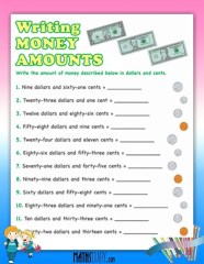 Writing Money Amounts
