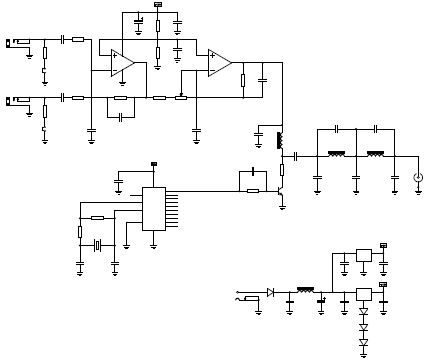 Amplitude Modulation And Demodulation Circuit Diagram
