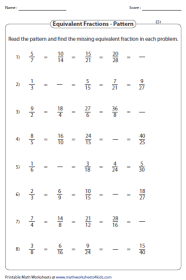 Equivalent Fractions Grade 5 Examples Standards For Mathematical Practice
