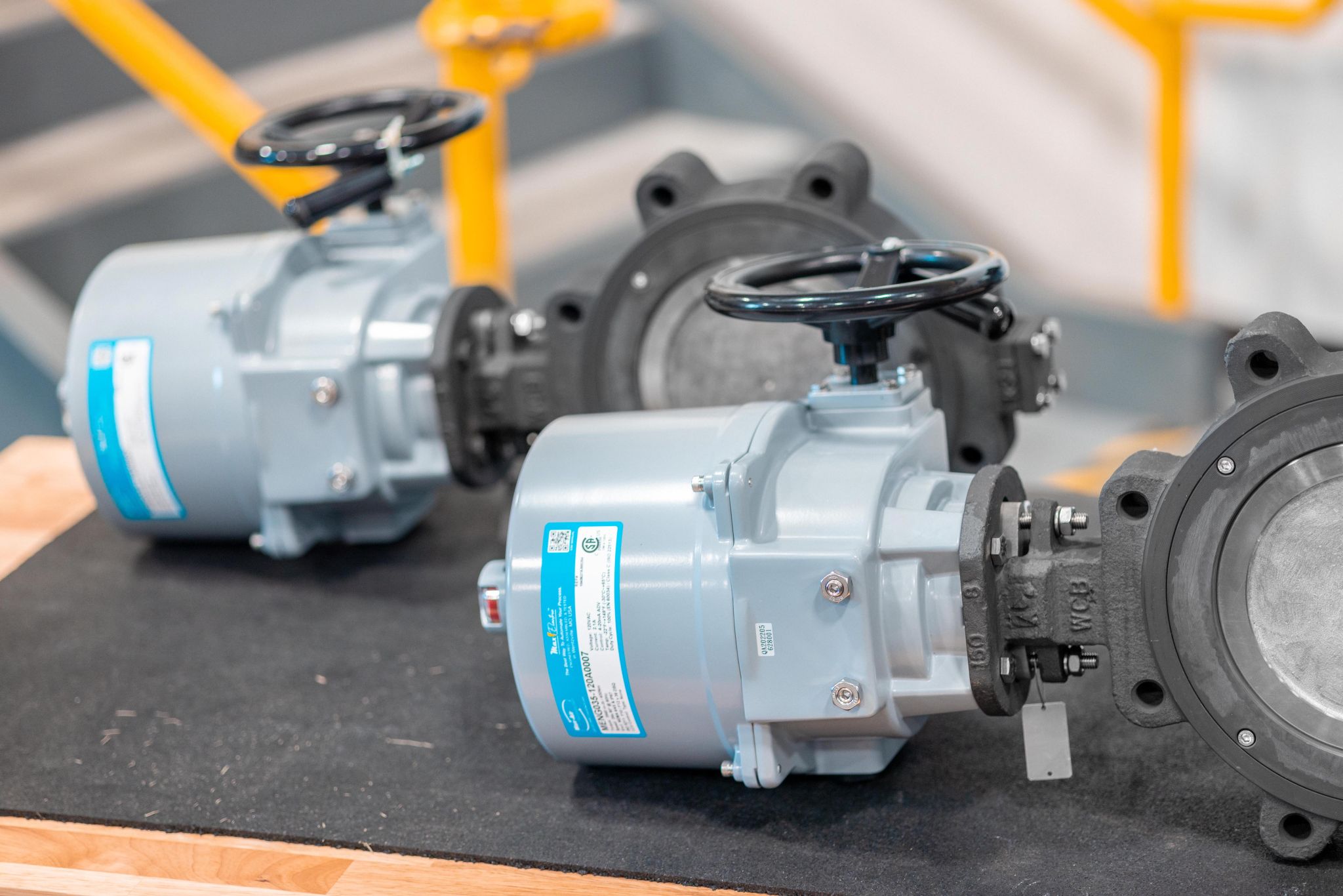 ME Series Modulating Electric Actuators Mounted to Delta T High ...