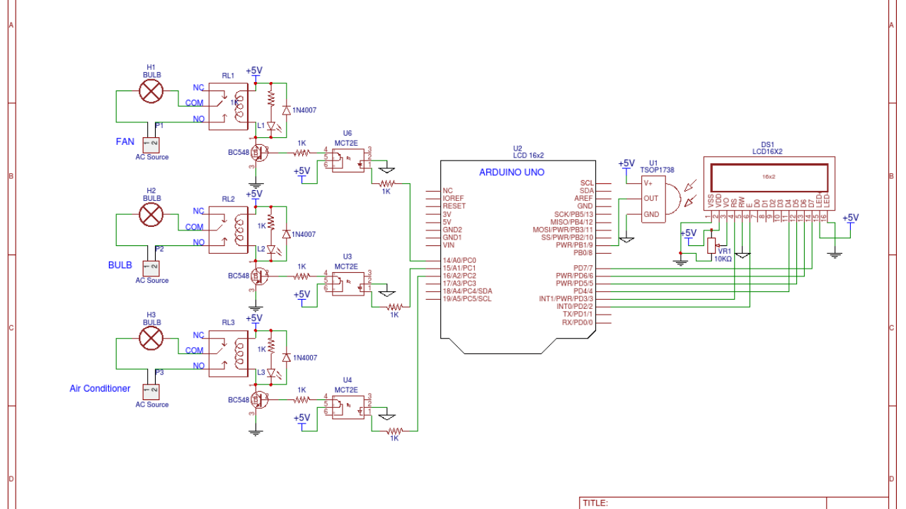 Remote Control Circuit Diagram For Air Conditioner - Circuit Diagram