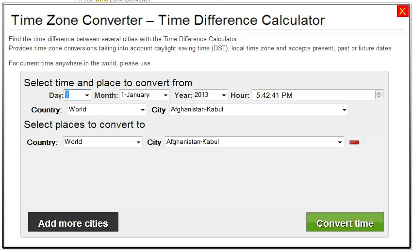 Time Difference Calculator Dunia Sosial time-difference-calculator-dunia-sosial